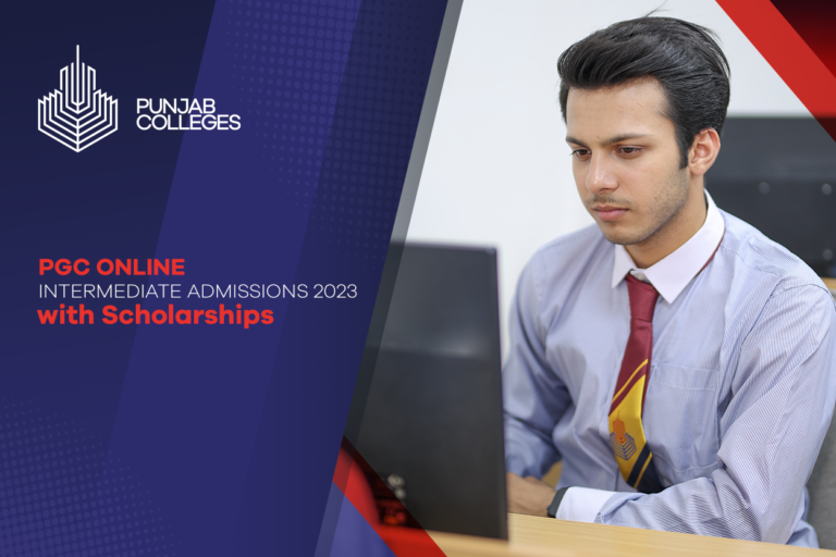 PGC Online Intermediate Admissions 2023 with Scholarships - Punjab Colleges | The Largest ...